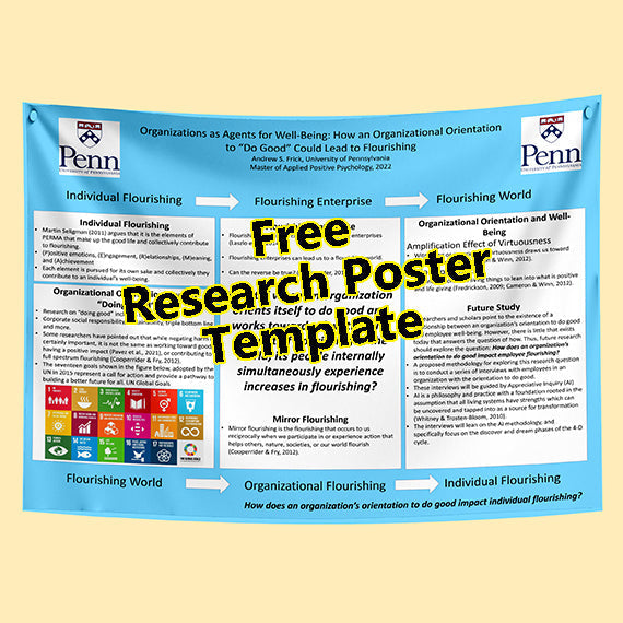 Premium Research Poster Template 36x48 - PosterAndSign.com – posterandsign
