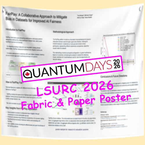 Quantum Days 2026 Conference Research Poster Premium PAPER/FABRIC ...