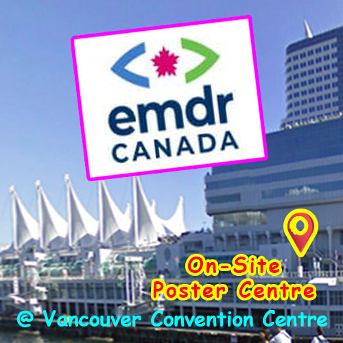 EMDR Canada 2025 Vancouver Conference Poster deliver to Pinnacle Hotel ...
