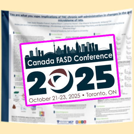 FASD 2025 Toronto Conference Poster Fabric/Paper 36x48 $70 Downtown ...