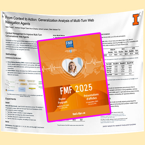 FMF 2025 Winnipeg Conference Research Poster 33x47 Pickup near RBC CC ...