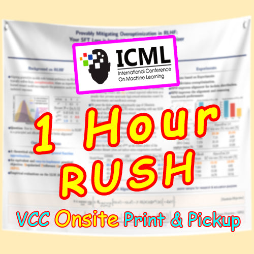ICML Research Poster Onsite Printed & Pickup in VCC 36x60 us$63 / c$90 ...