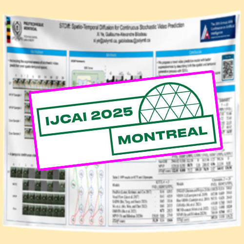 IJCAI 2025 Montreal Fabric/Paper Poster 37x72 Pickup near Convention Centre – posterandsign