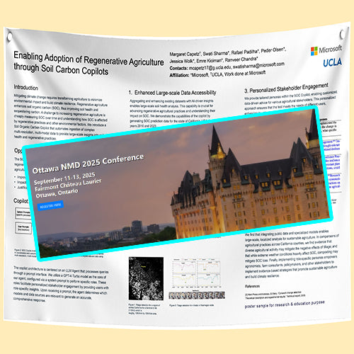 Ottawa NMD 2025 Conference Poster Fabric/Paper 48x48 $95 DT Pickup ...