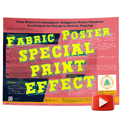 Excellent Special Print Effects from our Fabric Conference Poster ...