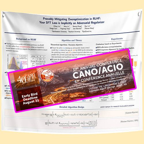 CANO/ACIO 2025 Calgary Conference Research Poster A0-33x47 - Downtown – posterandsign