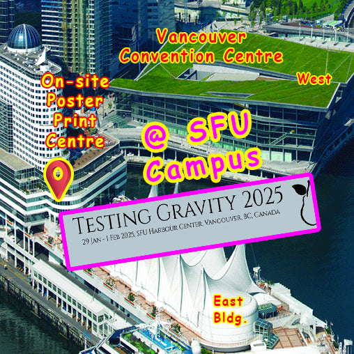 SFU Testing Gravity 2025 Conference Poster - Paper/Fabric 45x45 fm $80 ...