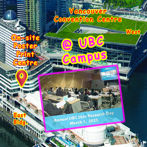 UBC Skin Research Day 2025 Vancouver Conference Poster 36x48 from $50 ...