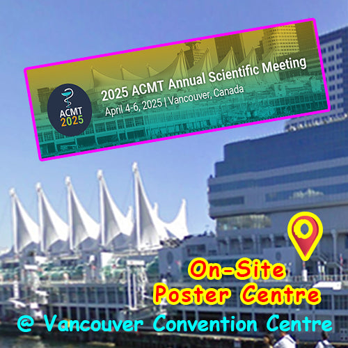 ACMT 2025 Annual Scientific Meeting Research Poster 45x45 Paper/Fabric ...